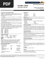 CA8800 Polyurethane Topcoat Series | PDF | Physical Sciences | Materials