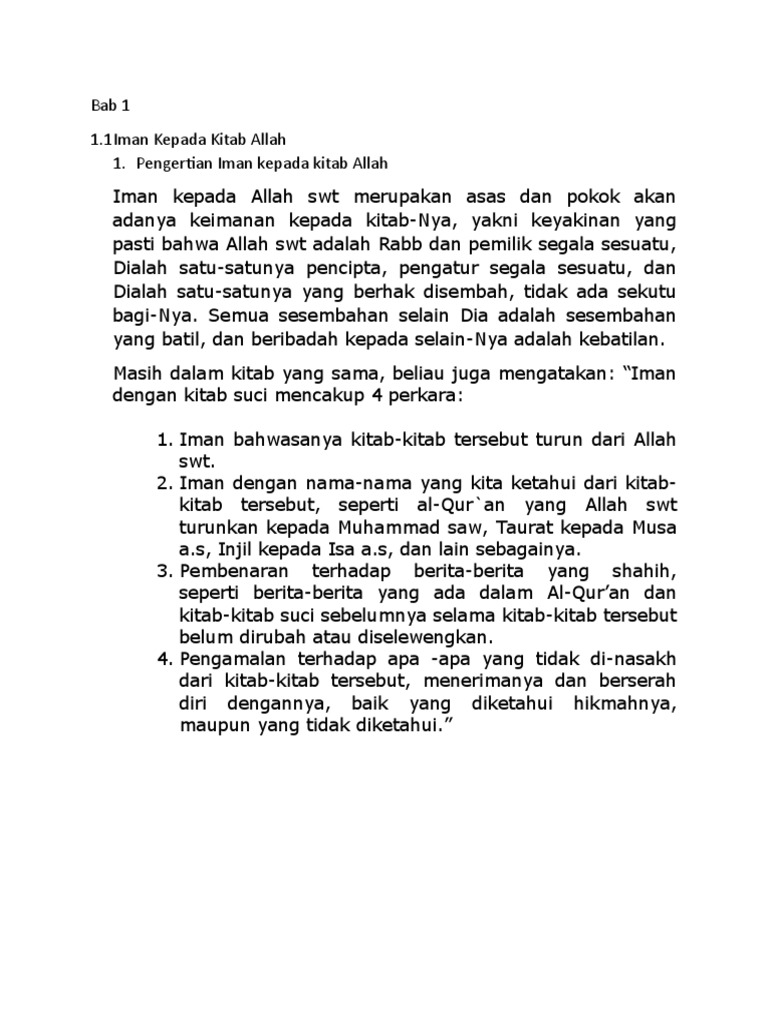 Bab 1 Pai | PDF