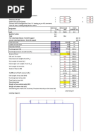 Box Culvert Design LRFD 2x2m, 2m Filling by Excel Sheet | PDF ...