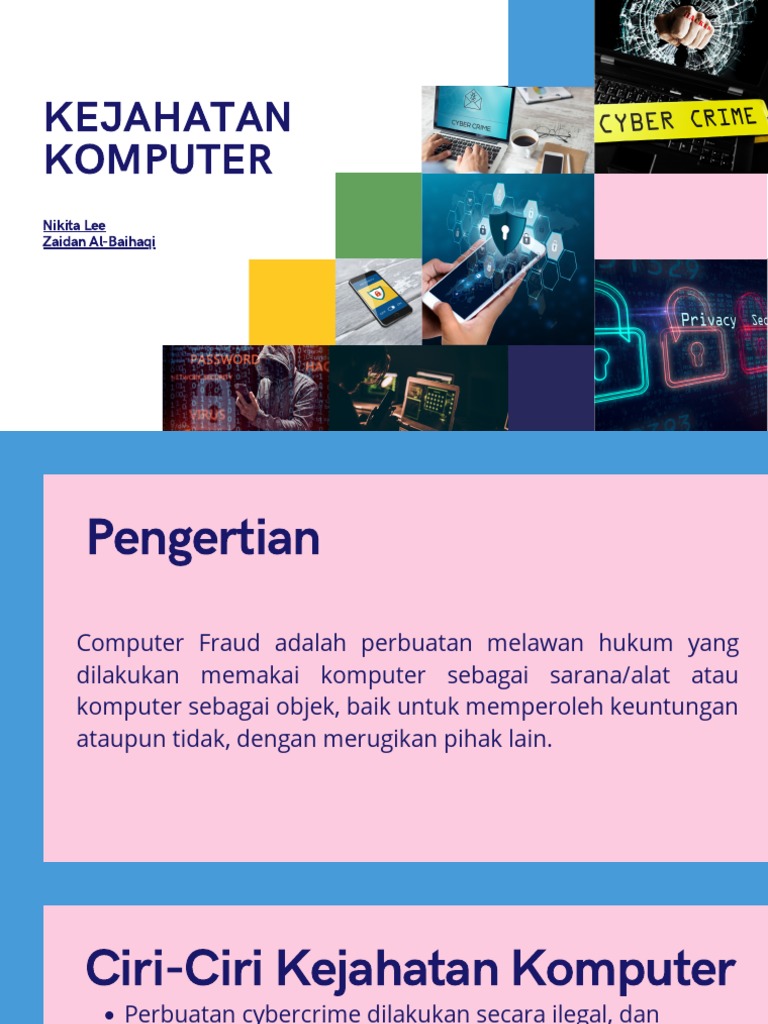 EDP Audit - Kejahatan Komputer | PDF