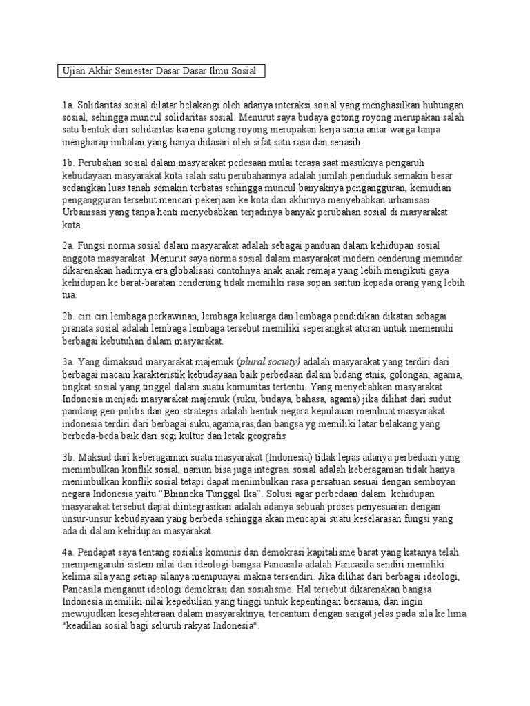 Uas Ddis | PDF | Ilmu Sosial | Agama & Spiritualitas