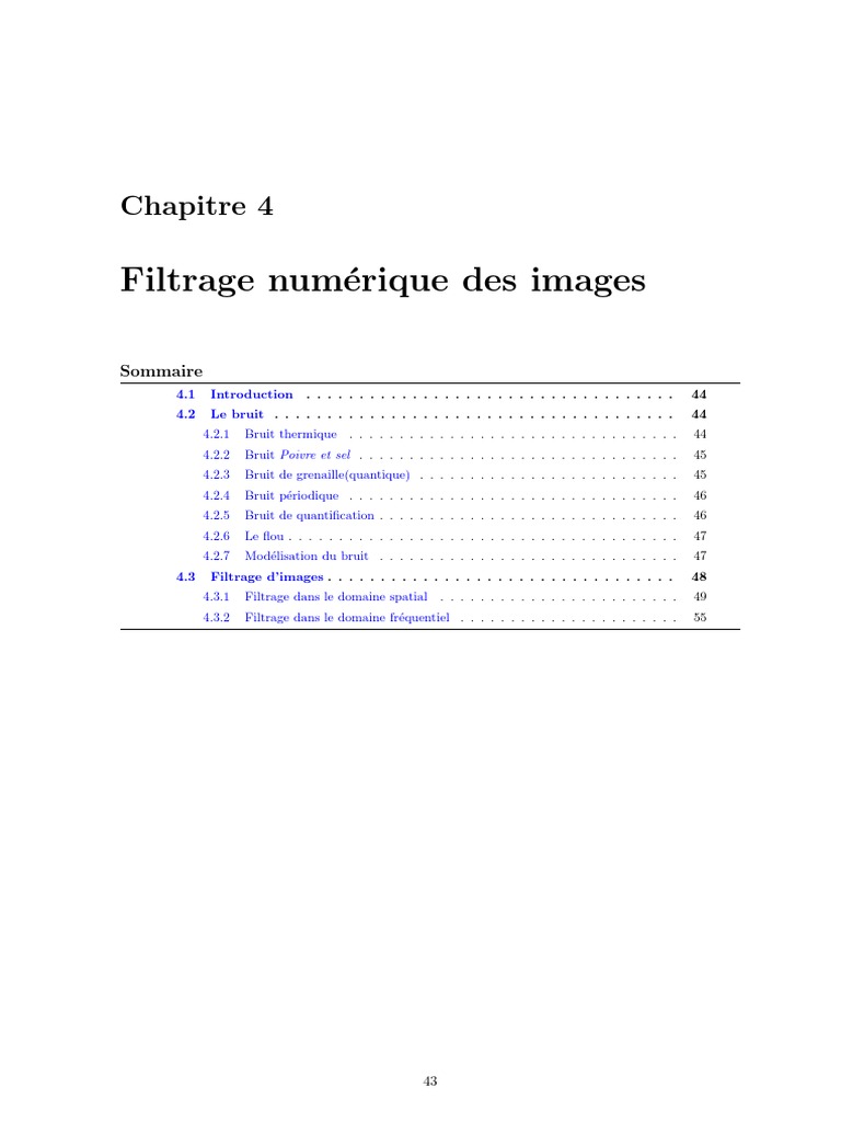 Bruit Poivre et Sel et Grenaille en Images | PDF | Traitement du signal ...