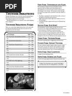 Thunder Breathing Techniques Overview | PDF | Lightning | Thunder