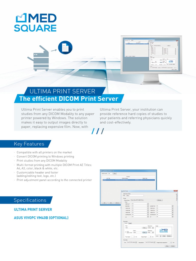 The Efficient DICOM Print Server | PDF