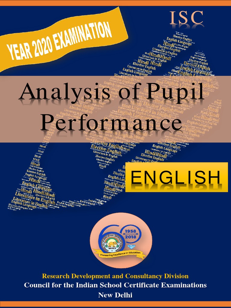 Analysis of Pupil Performance: English | PDF | Question | Test (Assessment)