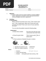Q4 LE Math-5 Lesson-2 Week-2 | PDF | Mathematics | Learning