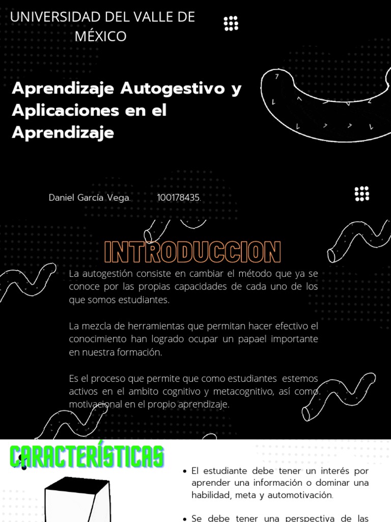 Aprendizaje Autogestivo | PDF | Aprendizaje | Modificación de ...