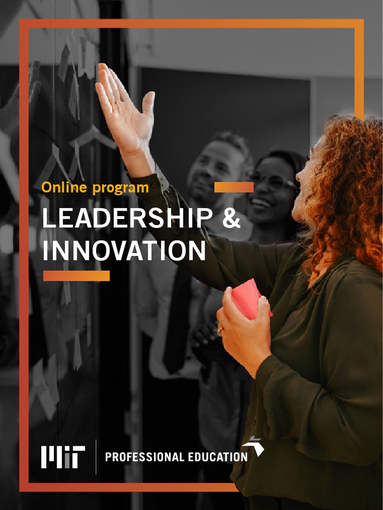 MIT Leadership & Innovation Program | PDF | Leadership | Massachusetts ...