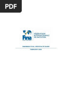 FINA Facilities Rules 2017 - 2021 | PDF | Swimming (Sport) | Swimming Pool