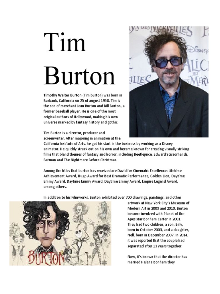 Tim Burton | PDF