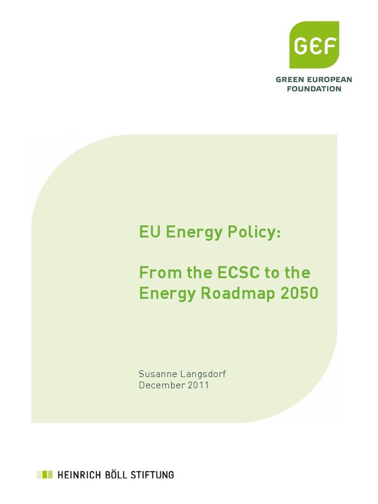 History of EU Energy Policy | PDF | European Union | Low Carbon Economy