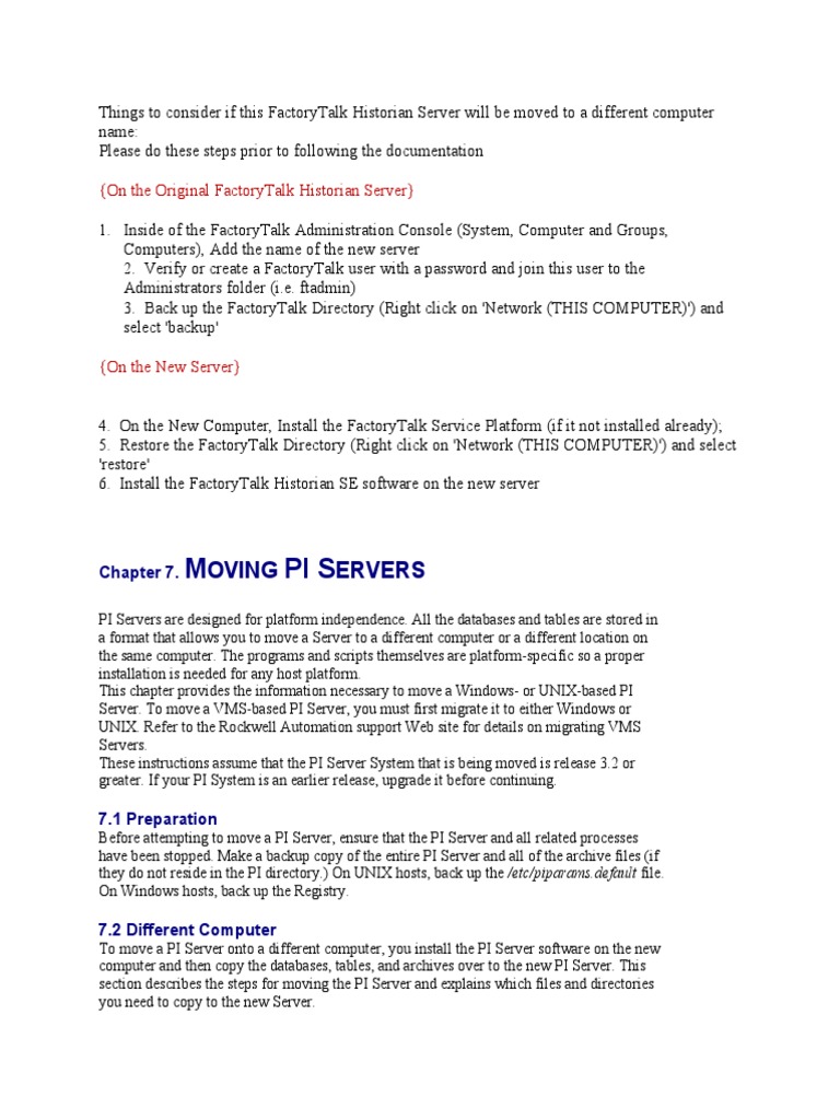 Moving Historian SE | PDF | Computer File | Directory (Computing)