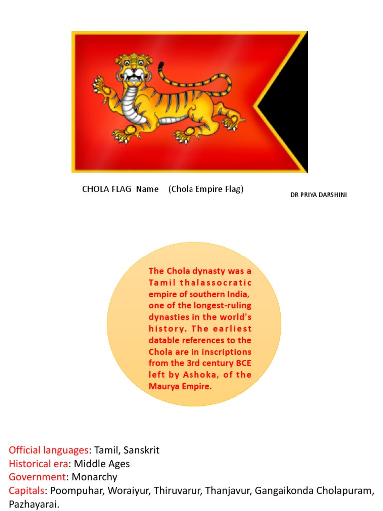Chola Dynasty Symbol