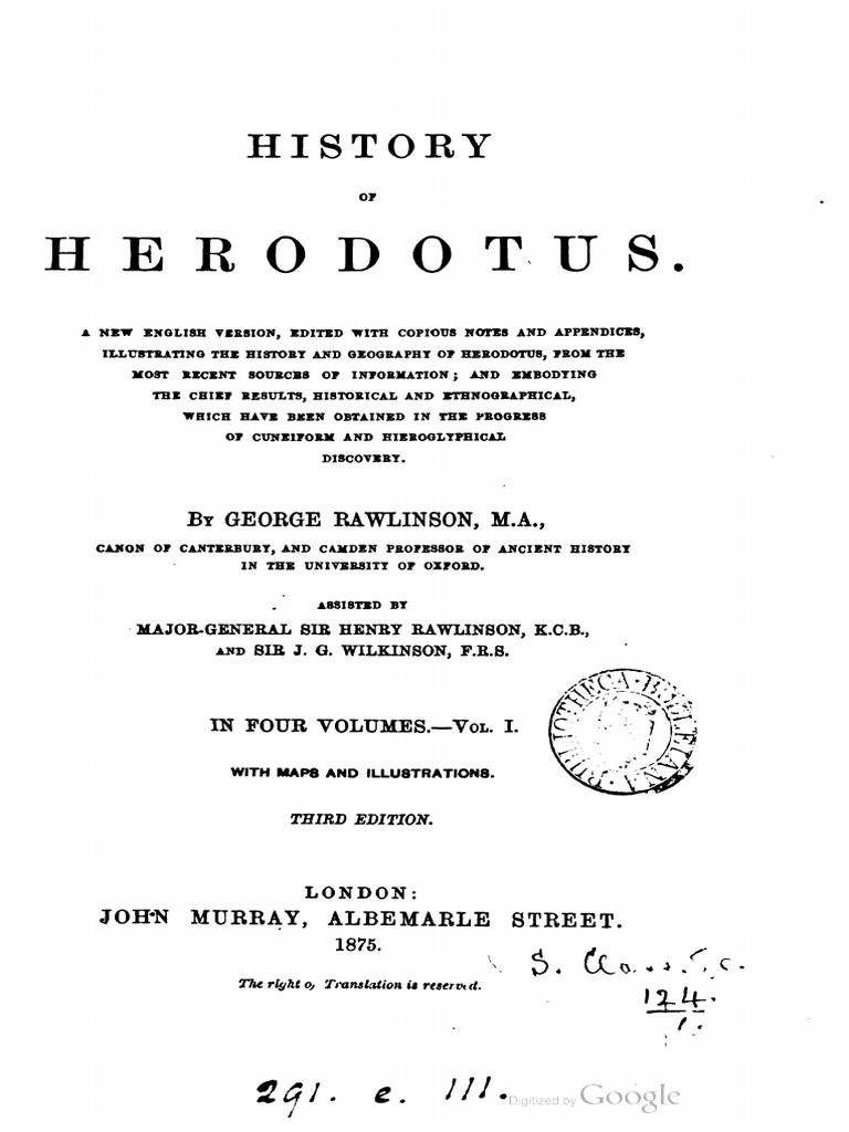 Herodotus' History of Herodotus | PDF | Assyria | Babylonia