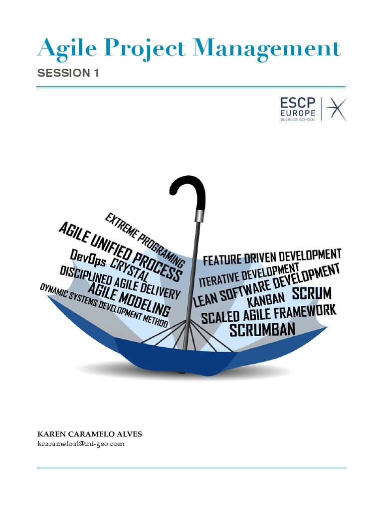 Apm - Session 1 Handouts | PDF | Agile Software Development | Software ...