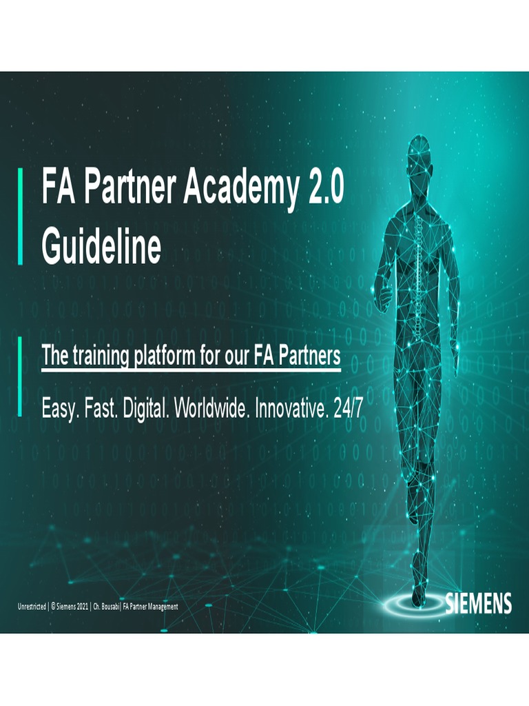 FA Partner Academy 2.0 Guideline: The Training Platform For Our FA ...