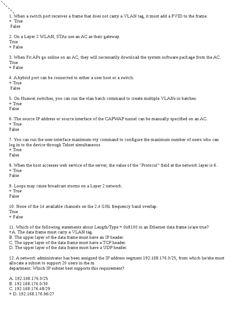 Hcia Datacom | PDF | Computer Network | Router (Computing)