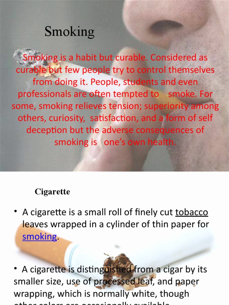 Smoking | PDF | Lung | Cigarette