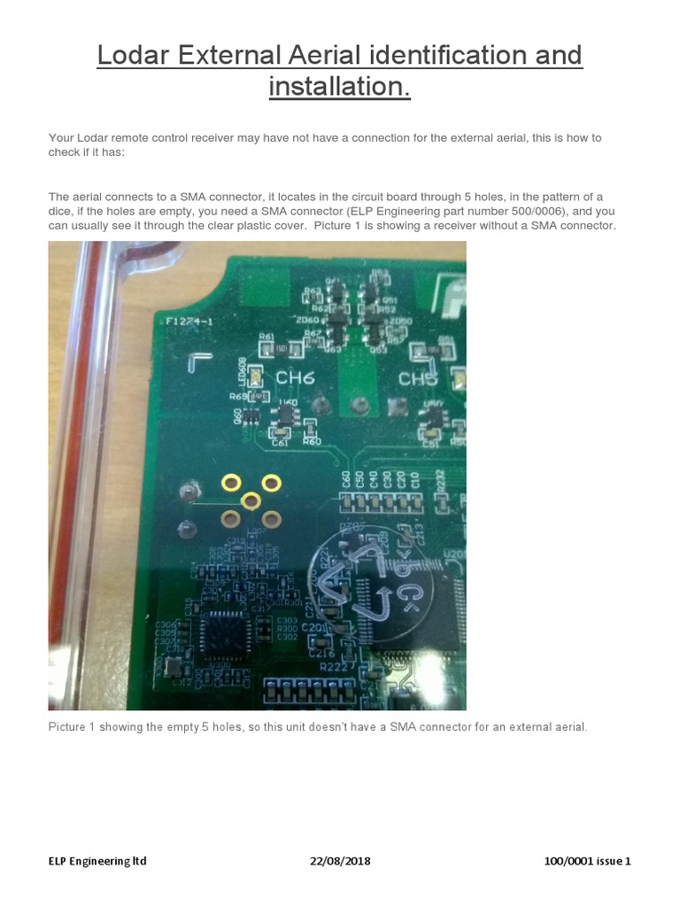 1000-0001 Lodar External Aerial Identification and Installation | PDF