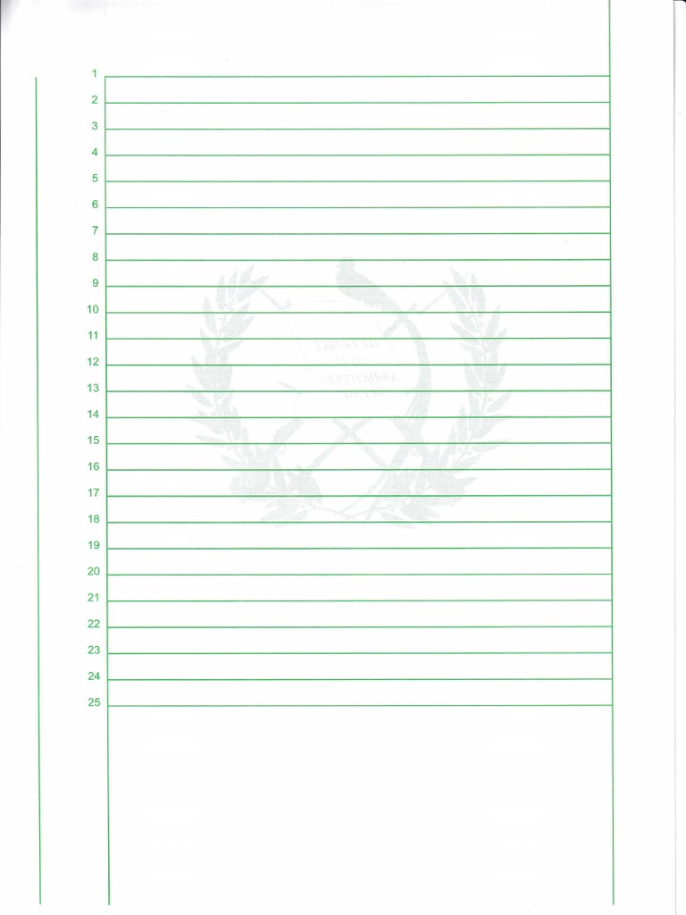 Hojas Papel Español | PDF