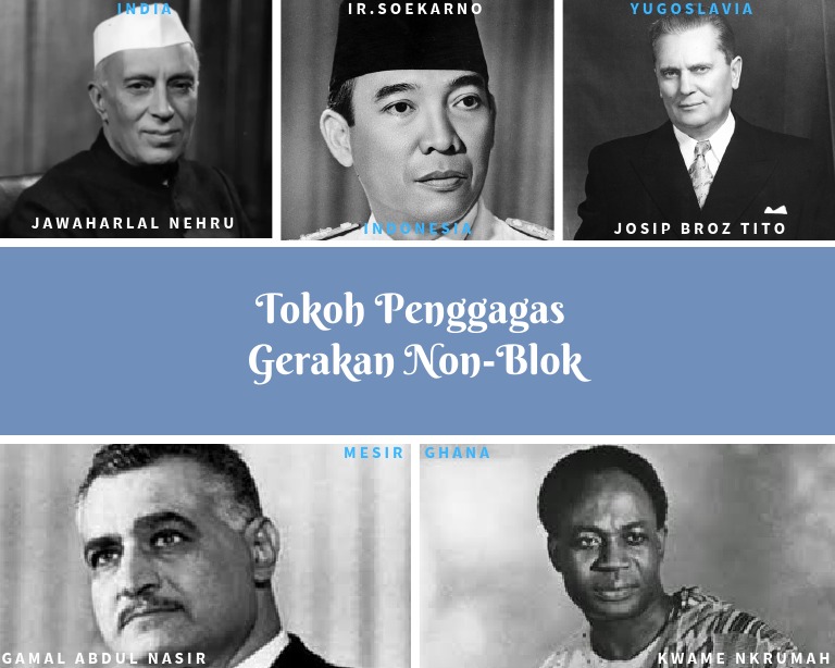 Tokoh-Tokoh Penggagas Gerakan Non Blok | PDF