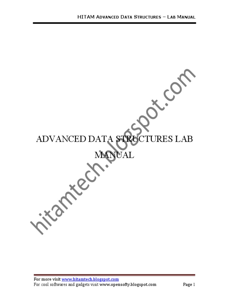 Ads-Lab Manual | PDF | Queue (Abstract Data Type) | Array Data Structure