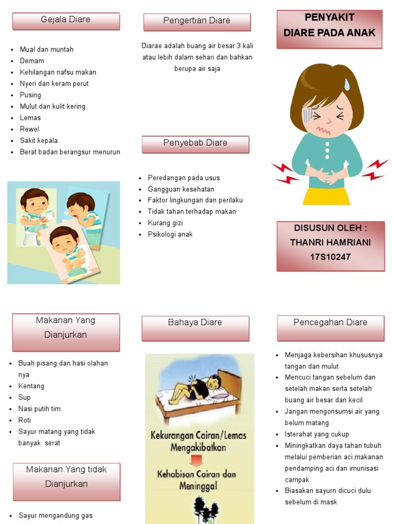 Leaflet Diare | PDF | Kesehatan Holistik