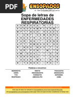 Sopa de Letras de Desastres Naturales - 20 | PDF