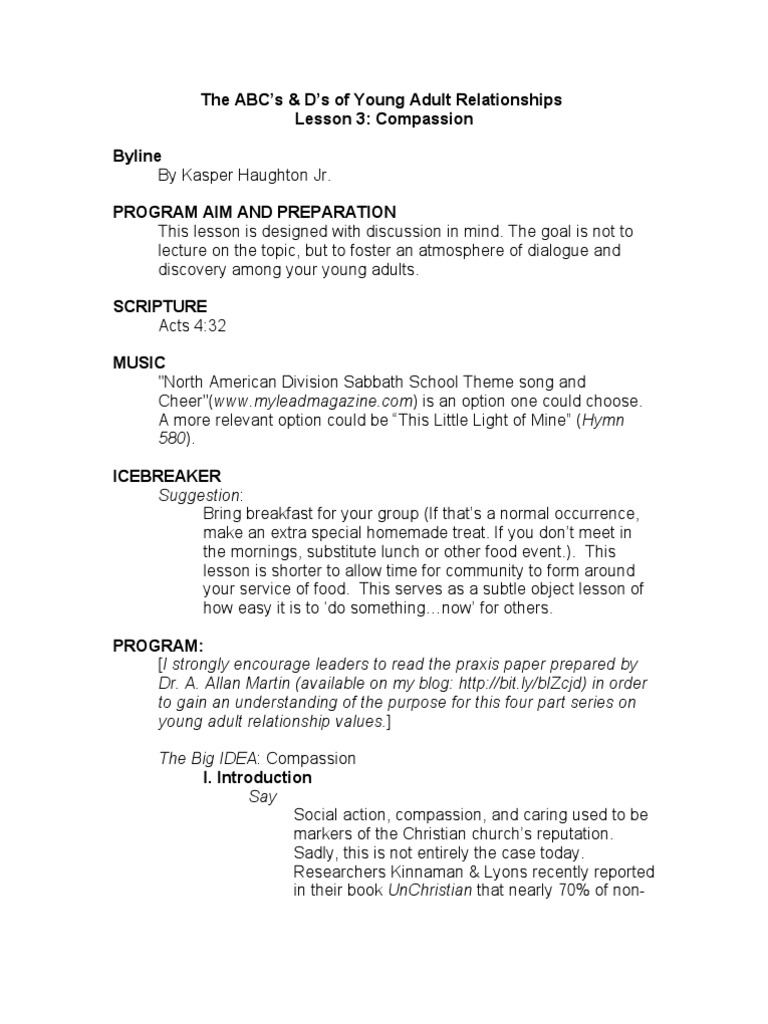 ABCD's Lesson 3 | PDF | Acts Of The Apostles | Ancient Mediterranean ...