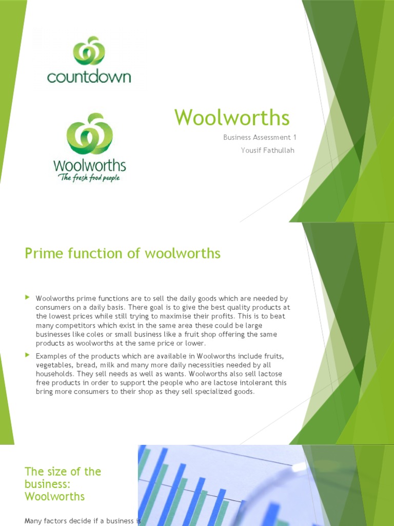 Woolworths | PDF | Sales | Taxes