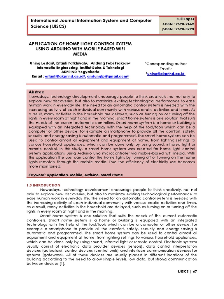 International Journal Information System and Computer Science (IJISCS ...