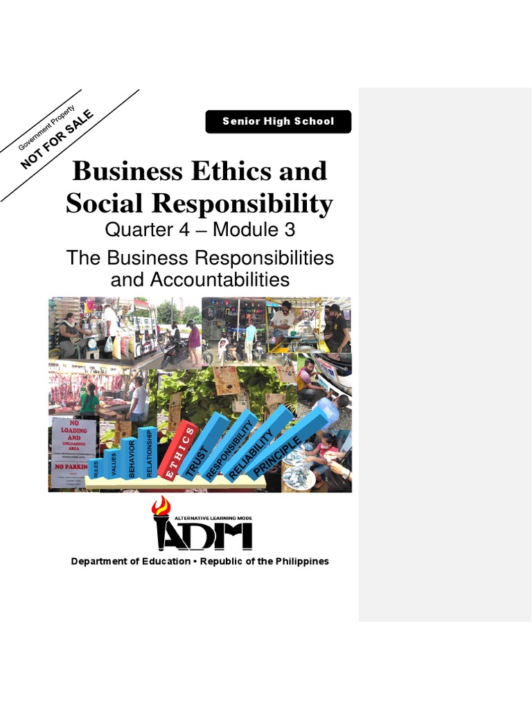 Business Ethics and Social Responsibility | PDF | Employment | Salary
