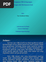 Pedoman Uji CBR dengan DCP | PDF