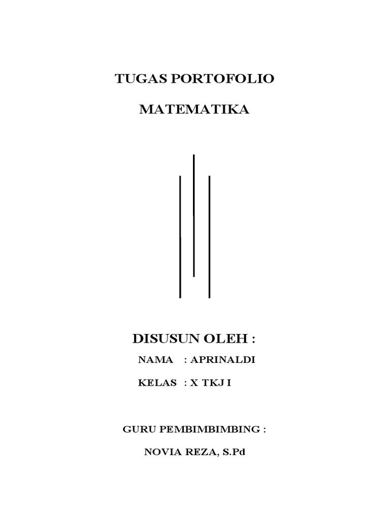 Tugas Portofolio | PDF