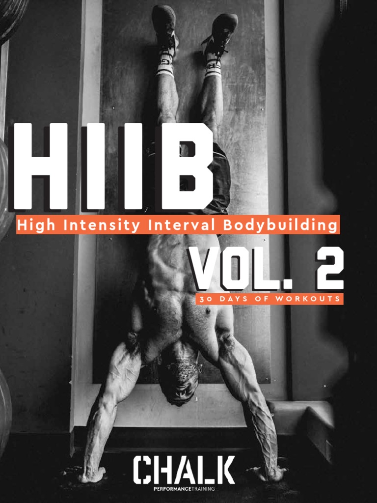 High Intensity Interval Bodybuilding: 30 Days of Workouts | PDF ...