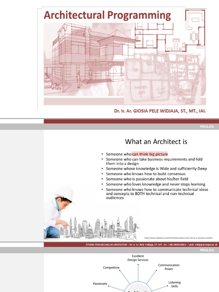 Architectural Programming Guide | PDF | Architect | Design