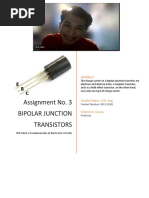 Transistor Parameters Final | PDF | Bipolar Junction Transistor | Transistor