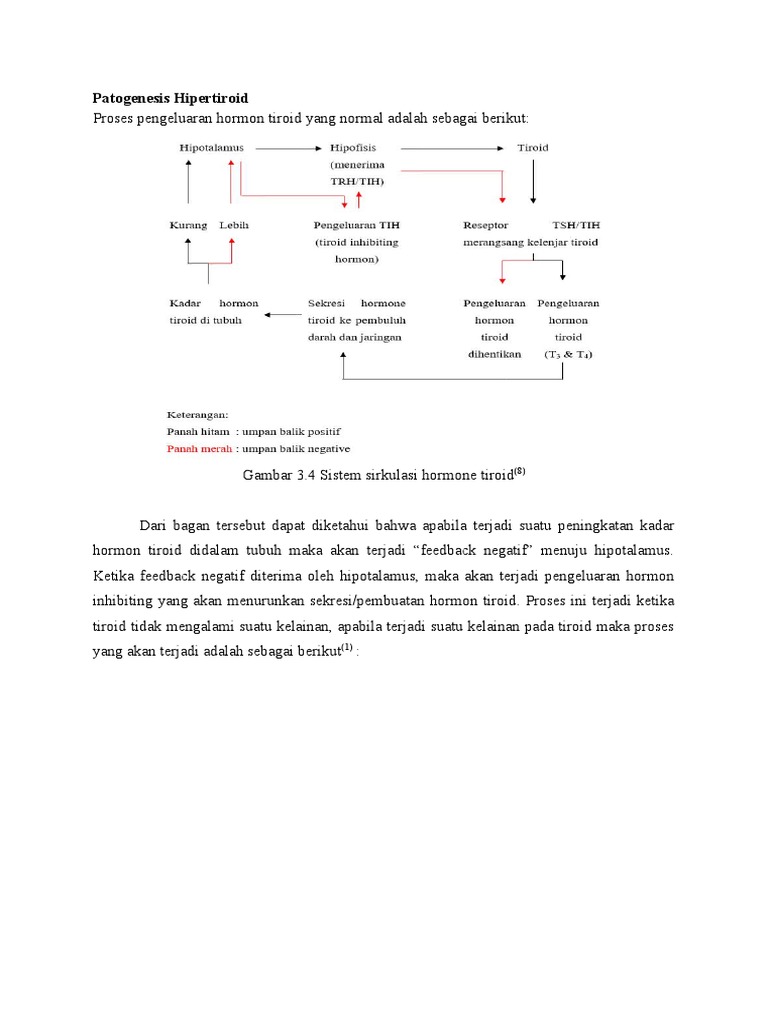 Patogenesis dan Mekanisme Hipertiroid | PDF | Kesehatan Holistik