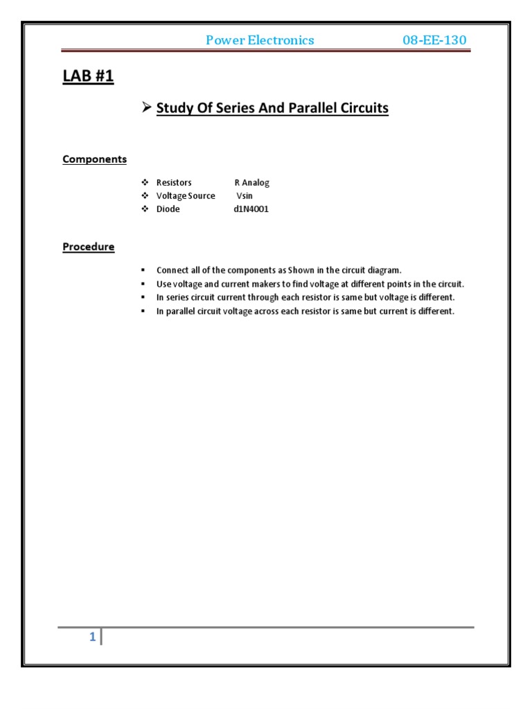 Manual | PDF | Rectifier | Electrical Network