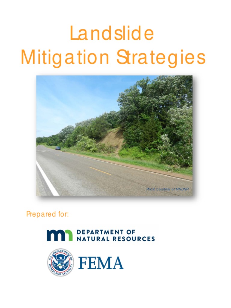 Landslide Mitigation Strategies: Prepared For | PDF | Wetland | Landslide