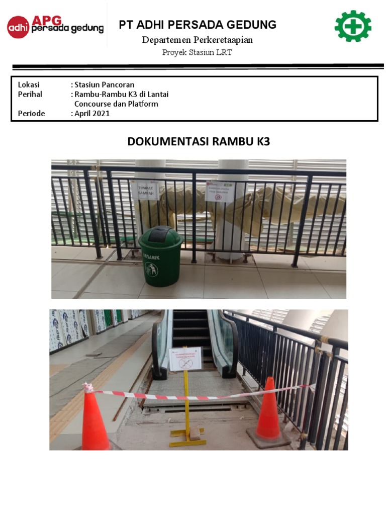 Rambu Concourse-Platform St. Pancoran | PDF | Sains & Matematika