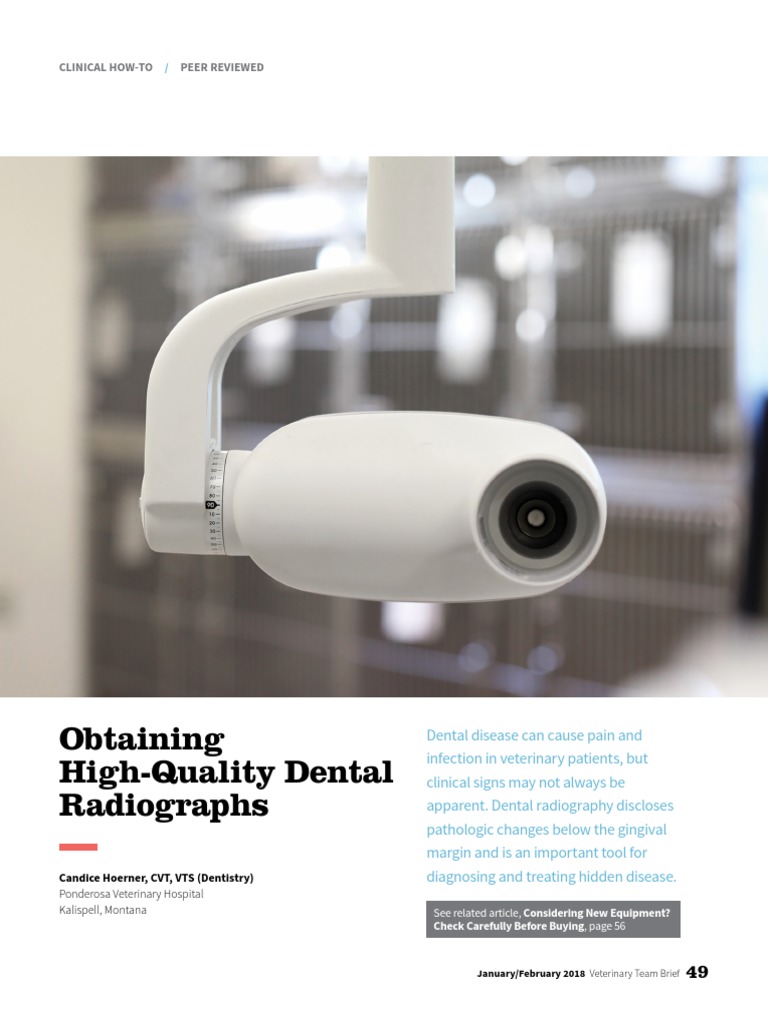Obtaining High Quality Dental Radiographs 45466 Article | PDF ...