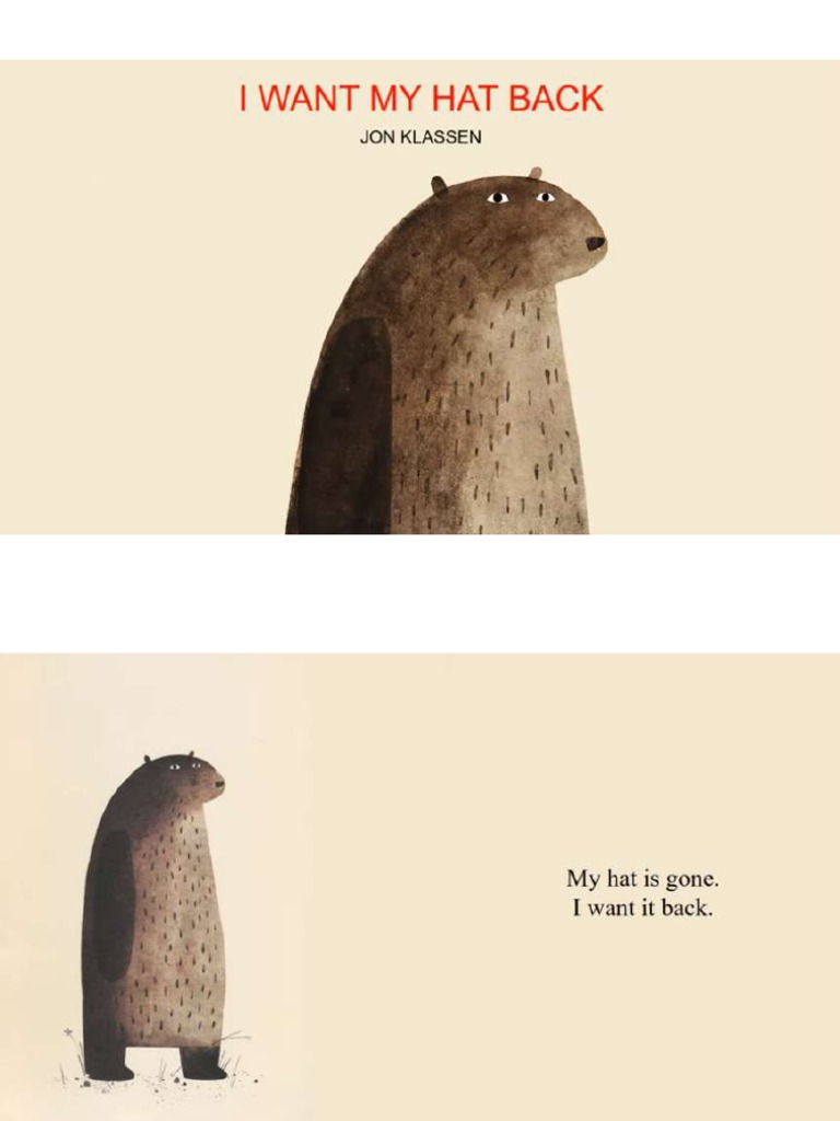 I Want My Hat - Jon Klassen | PDF