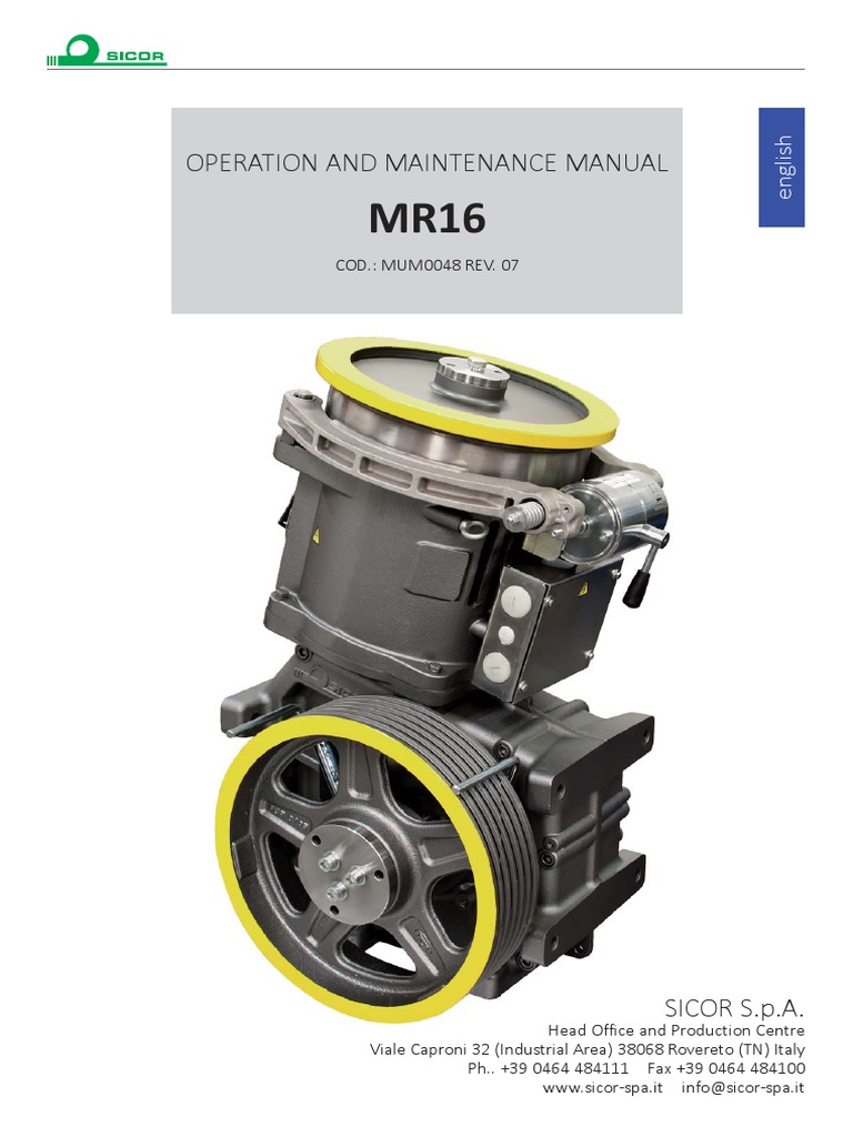Sicor Motor Traction Machine | PDF | Electromagnetism | Quantity