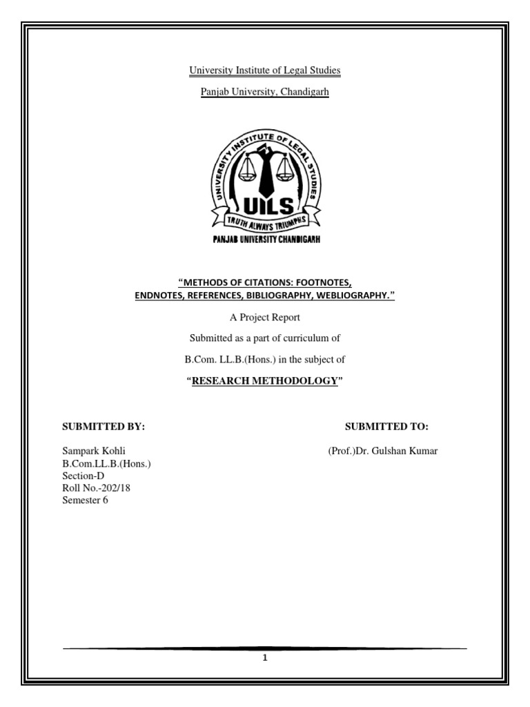 Research Methodology | PDF | Citation | Apa Style