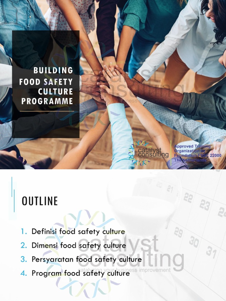 Building Food Safety Culture Programme - Mar 2021 Shared | PDF
