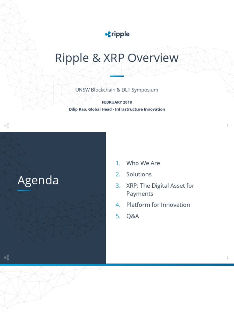 Ripple & XRP: Enabling the Internet of Value | PDF | Bitcoin ...