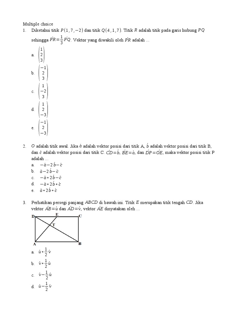 Soal Remidi Matematika Minat Kelas X | PDF