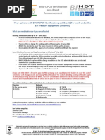 PCN Verification Form | PDF | Nondestructive Testing | Welding