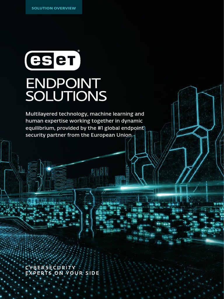 ESET Endpoint Solutions Product Overview | PDF | Ransomware | Malware